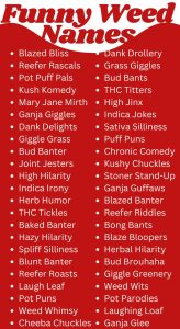 630+ Funny Weed Names Creative Unique Epic Cool & Swag